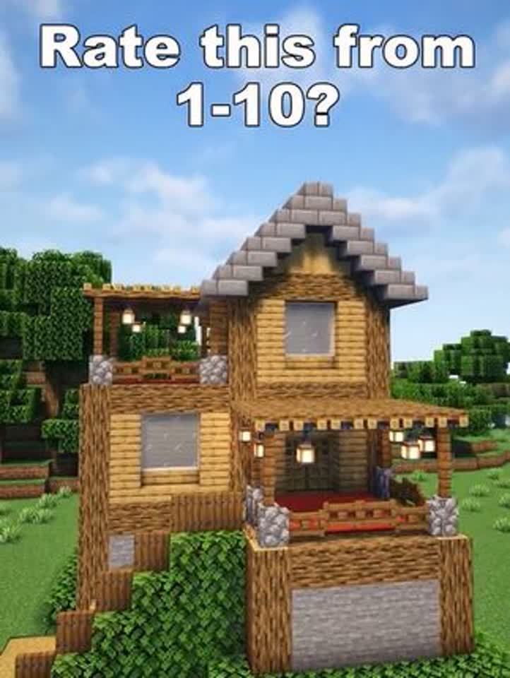 新手木屋!#我的世界