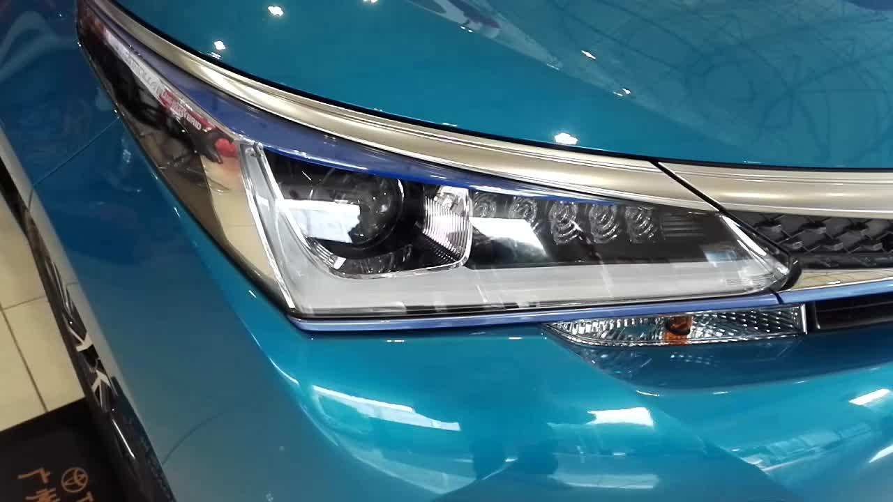 #我与爱车的2019# 卡罗拉双擎的大灯标配帅气【来自懂车帝车友圈】