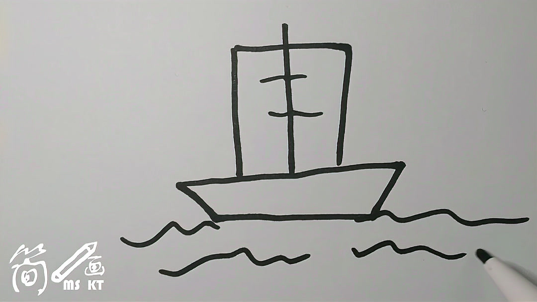 简笔画:你喜欢(小帆船)吗?