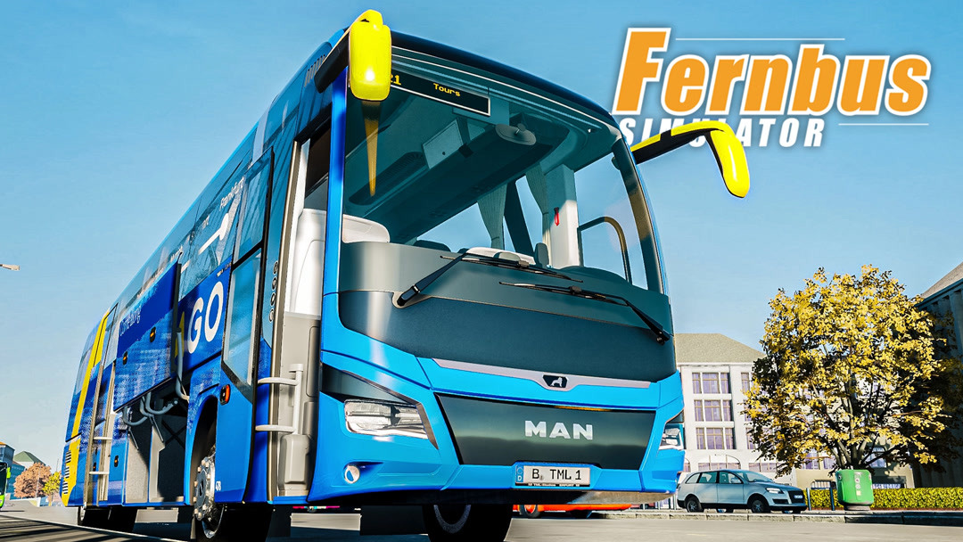 长途客车模拟:昏睡高速 晚点8分到达终点法国图尔 | 4K60