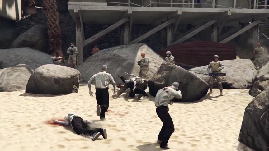 模拟大自然微电影:丧尸海滩登陆,陆军拼死抵抗