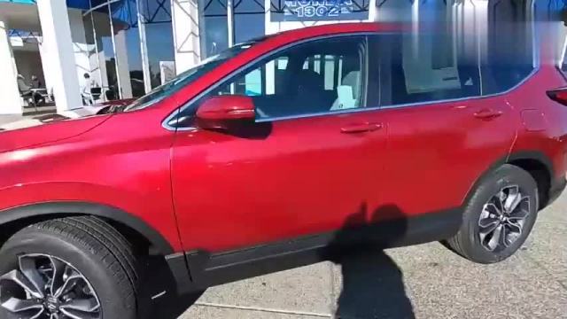 2021款本田CRV到货实拍,有这颜值和配置,买不买自己做决定!