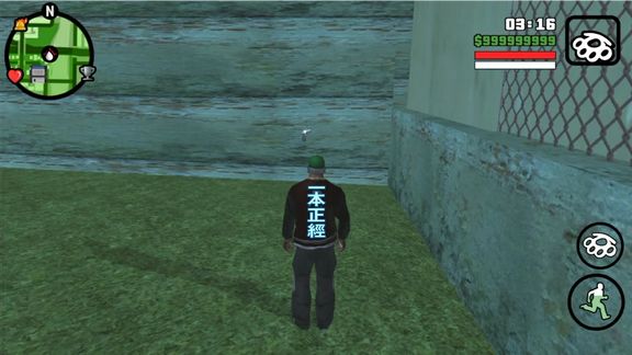 GTASA,三个武器刷新点。