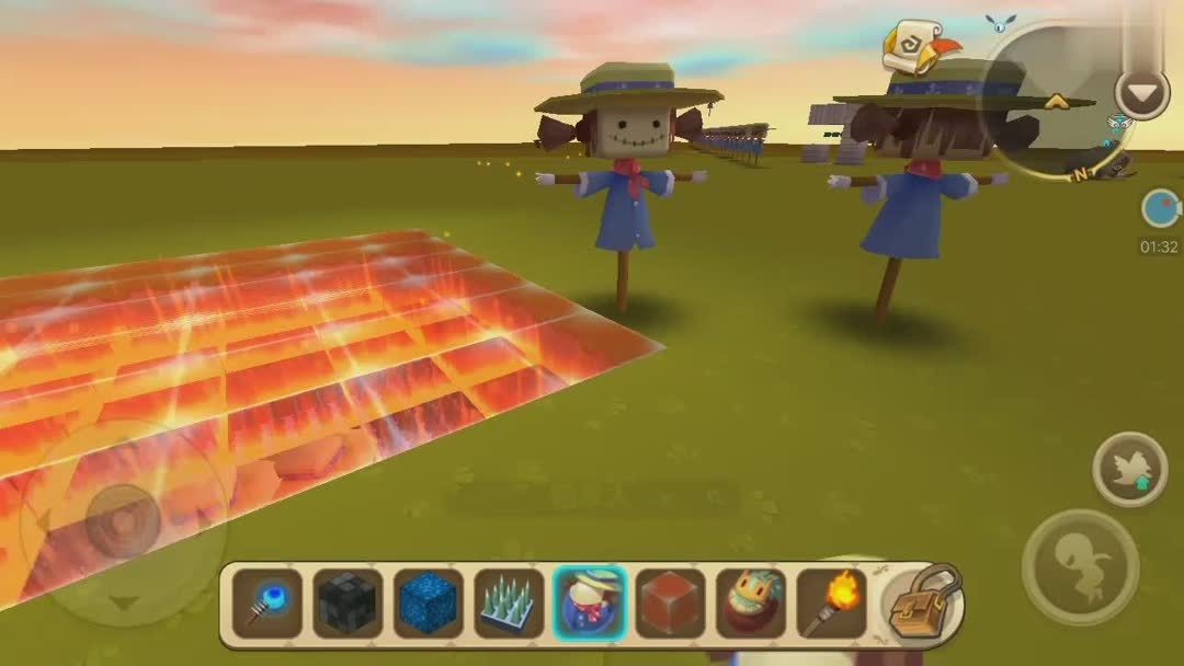 迷你世界：制作野人猎手陷阱教程