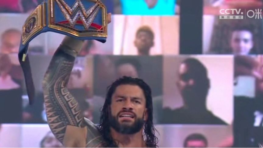 WWE最新一期,罗门伦斯VS雷尔地狱牢笼大赛!