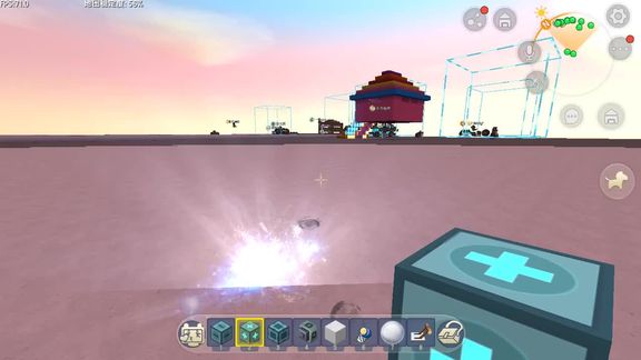 迷你世界:滑动方块可以起地皮 旋转方块可以做加速电梯