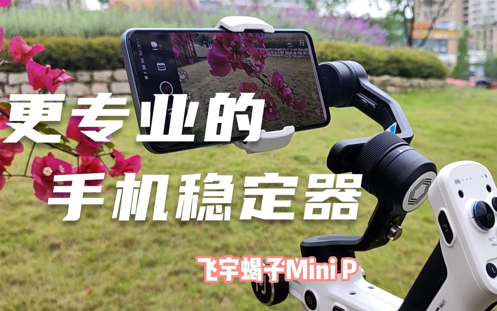 更专业的手机稳定器!飞宇蝎子Mini P四大亮点不得不提!