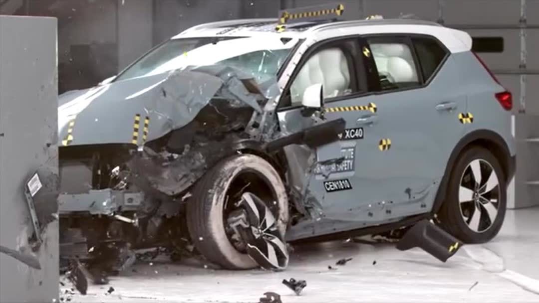 安全标杆,沃尔沃XC40碰撞结果你满意吗?