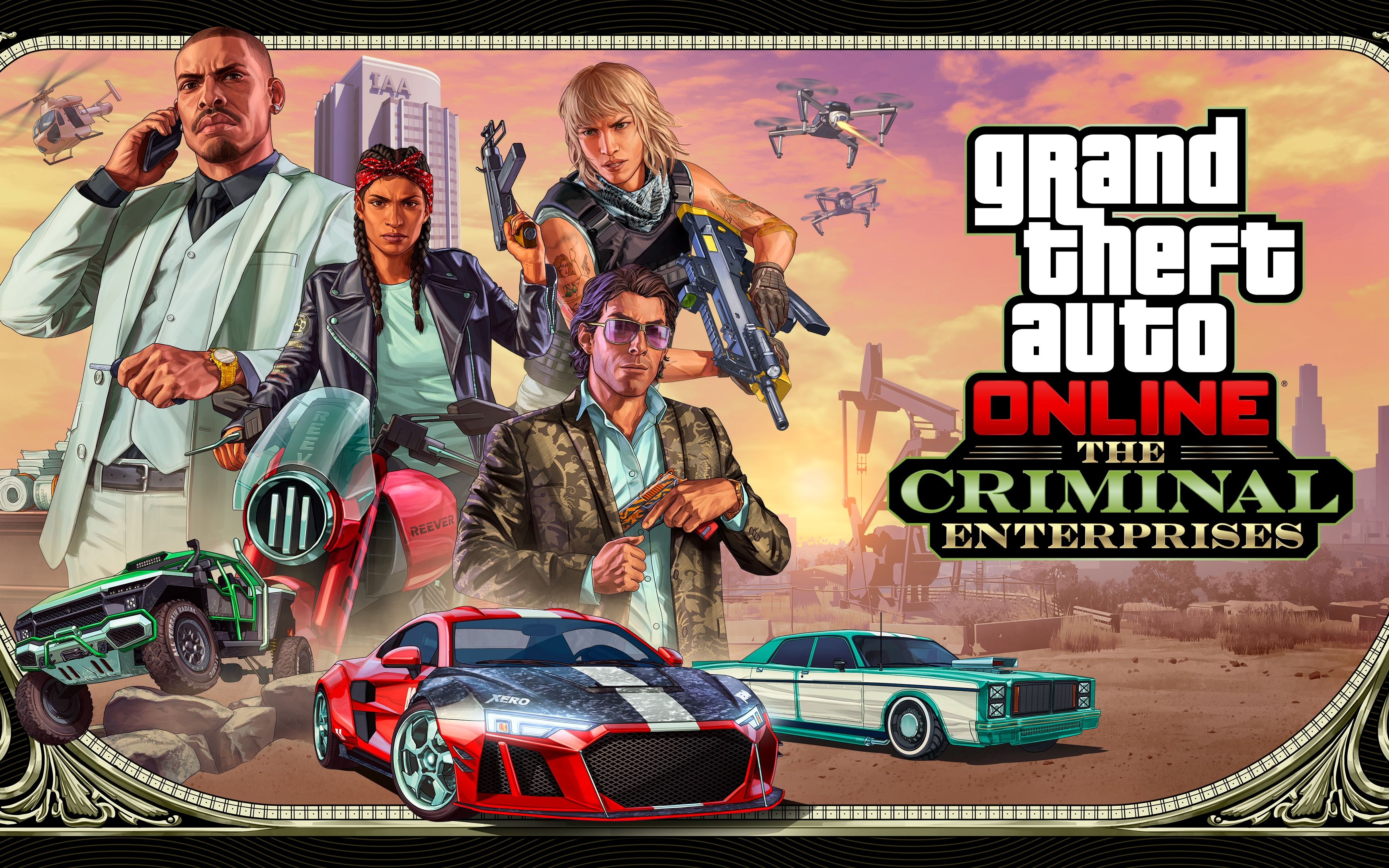 GTA 在线模式:犯罪集团现已推出