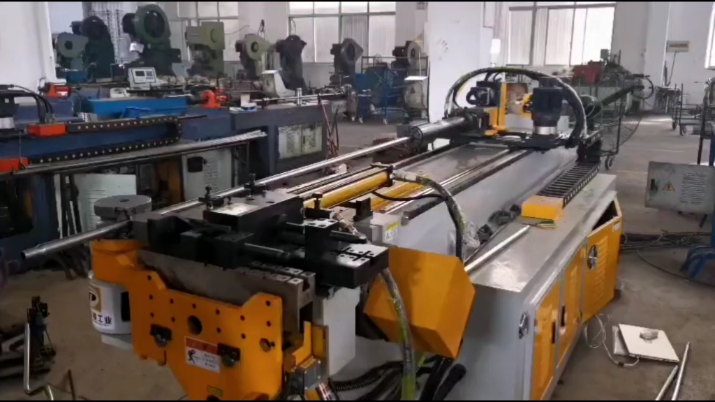 三维数控弯管机视频蛇形管弯管机冷凝管弯管机