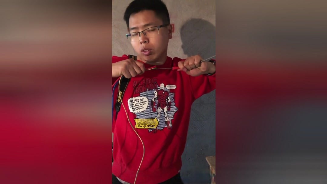 穿线器和电线怎么对接