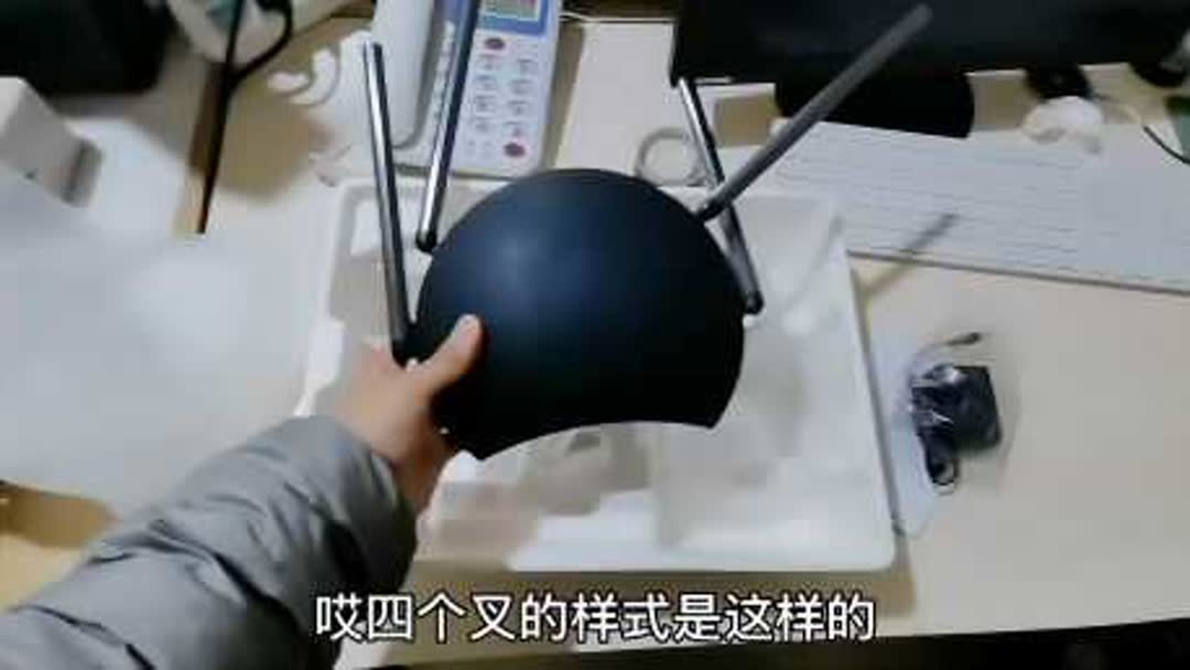 路由器450m的频繁掉线,换成AC1200双频路由器,网速快多了!