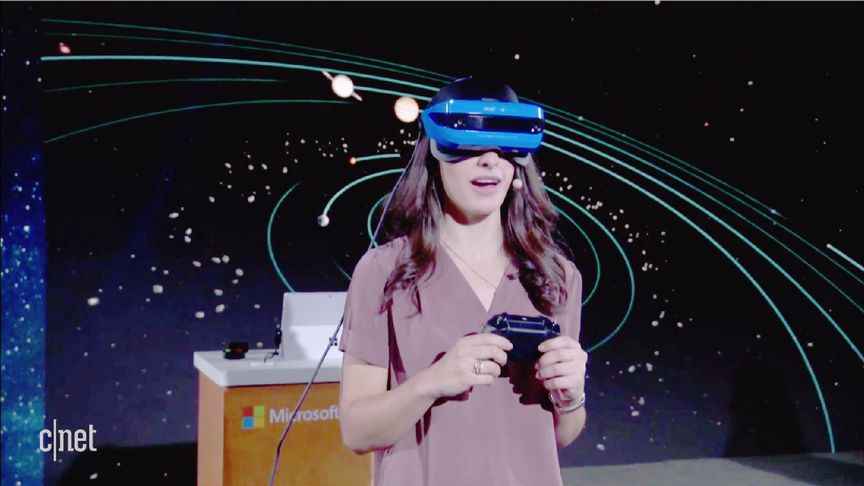 微软下重注押宝“混合现实”MR技术
