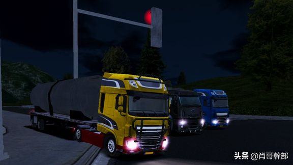 欧洲卡车模拟2:一顿操作猛如虎,我就像个神经病