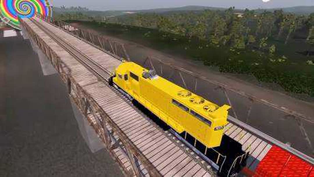 车祸模拟器:列车冒险进入魔法传送门