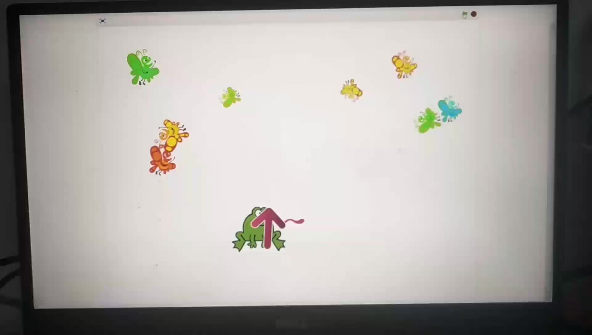 scratch小游戏之按指定方向射出去的青蛙!#蓝精灵创客少儿编程线上课...