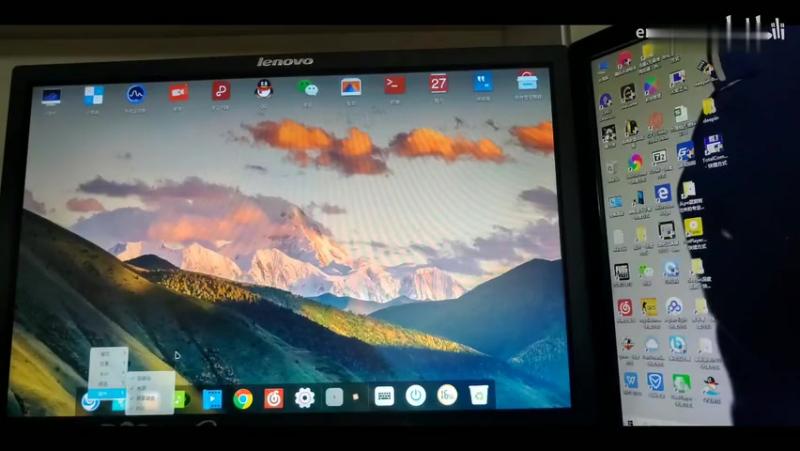古董电脑双硬盘安装win7+deepin双系统