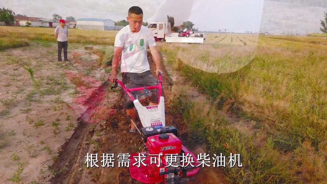 端午节300带回家的机器,老人女人都能使用在田地可算帮了大忙