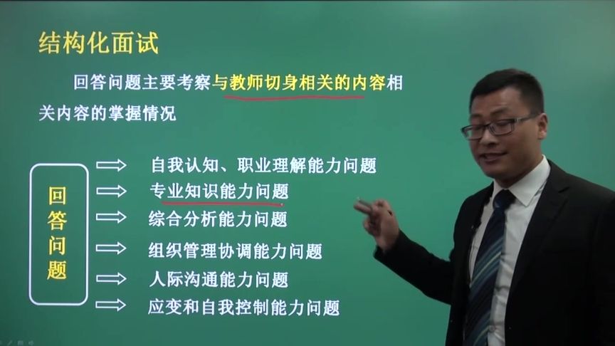 教师资格证结构化面试(二)