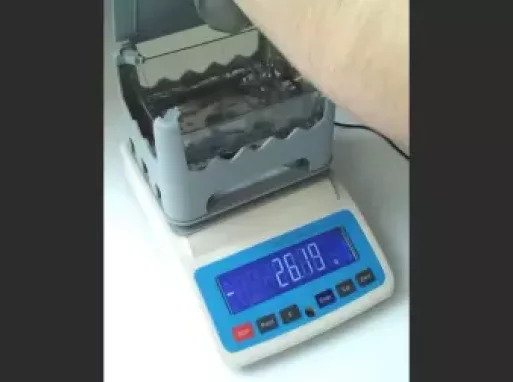 扬州源峰YF-8022电子密度计操作视频