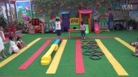城东幼儿园 中二班 游戏《小马过河》