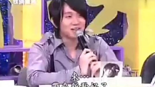 林俊杰早期上综艺节目宣传专辑唱歌的合集,宪哥竟然这么形容他?