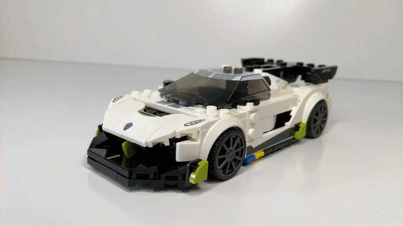 柯尼塞格JESKO自动定格搭建~乐高新赛车76900