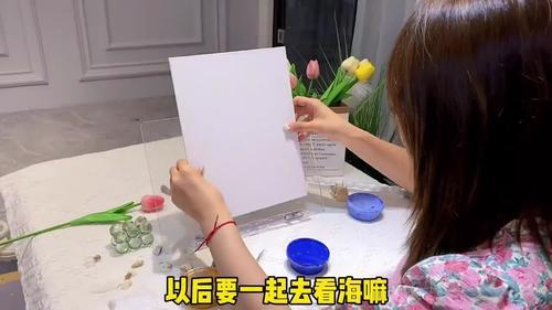 这也太卷了,肌理画