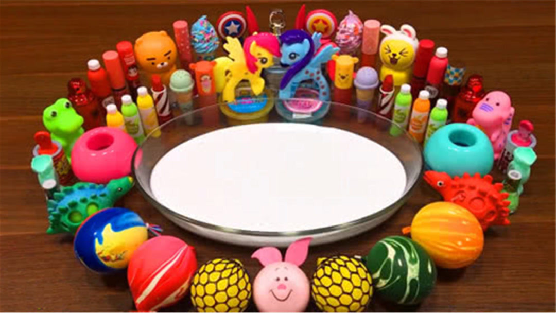 DIY史莱姆教程,无硼砂无胶水,超治愈解压史莱姆,效果超棒