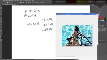 01.欧式卡通讲解一丨PS漫画人物绘画丨欧美风漫画基础教程