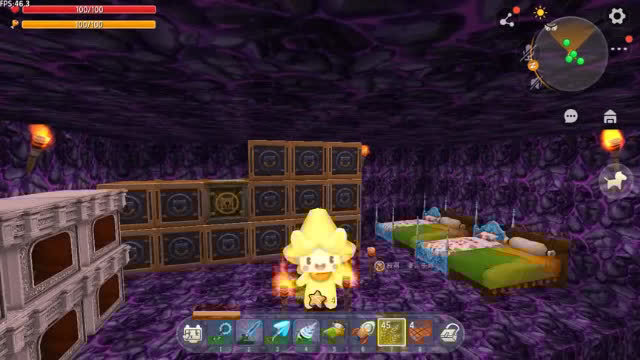 糖糖解说:迷你世界糖糖生存日记第20期制作星铜钻头