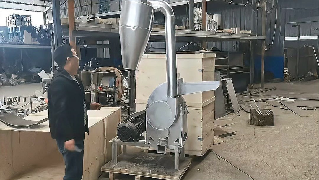 304材质小型家用粉碎机 干湿饲料生产粉碎机 餐厨垃圾带骨粉碎