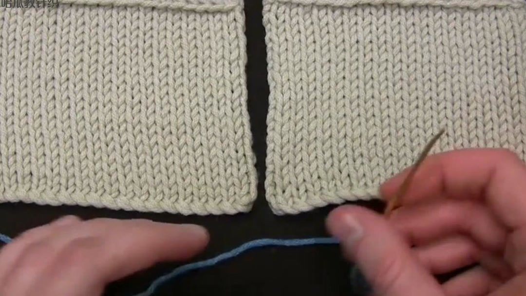 正面缝合毛衣教程,无痕看不出缝的痕迹,适合初学者学习