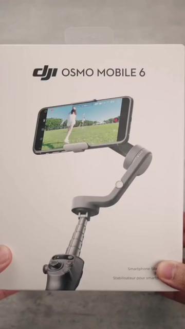 手机运镜摄影器材DJIOM6稳定器