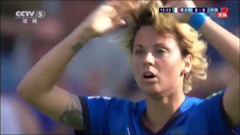 【0-2!中国女足无缘八强】2019女足世界杯第七场1/8决赛,中国女足...