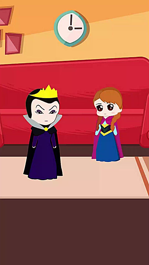 少儿动漫:安娜的妈妈没时间陪安娜玩