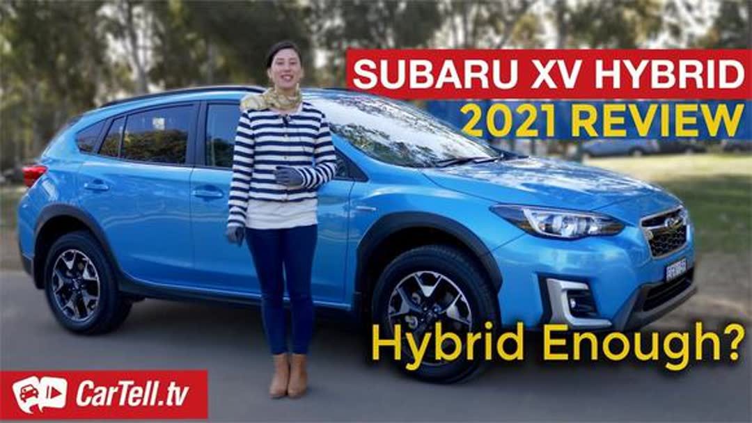 2021斯巴鲁XV混合上路测试,和老款有什么差别!