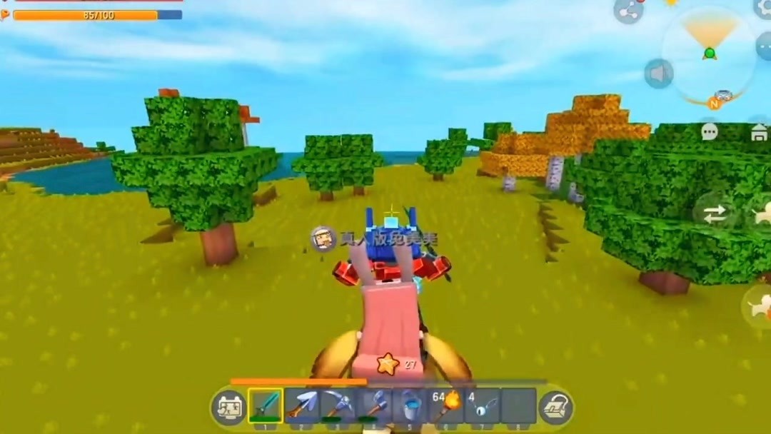 半仙迷你世界:《带妹生存》挖矿小王子回归,兔美美一脸崇拜