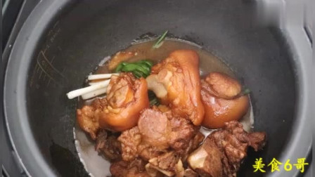 猪脚简单又好吃的做法,吃一次就上瘾,满满一锅不够吃,香喷喷
