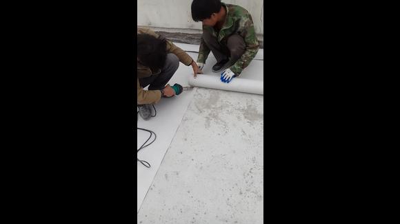 pvc防水卷材热风焊接