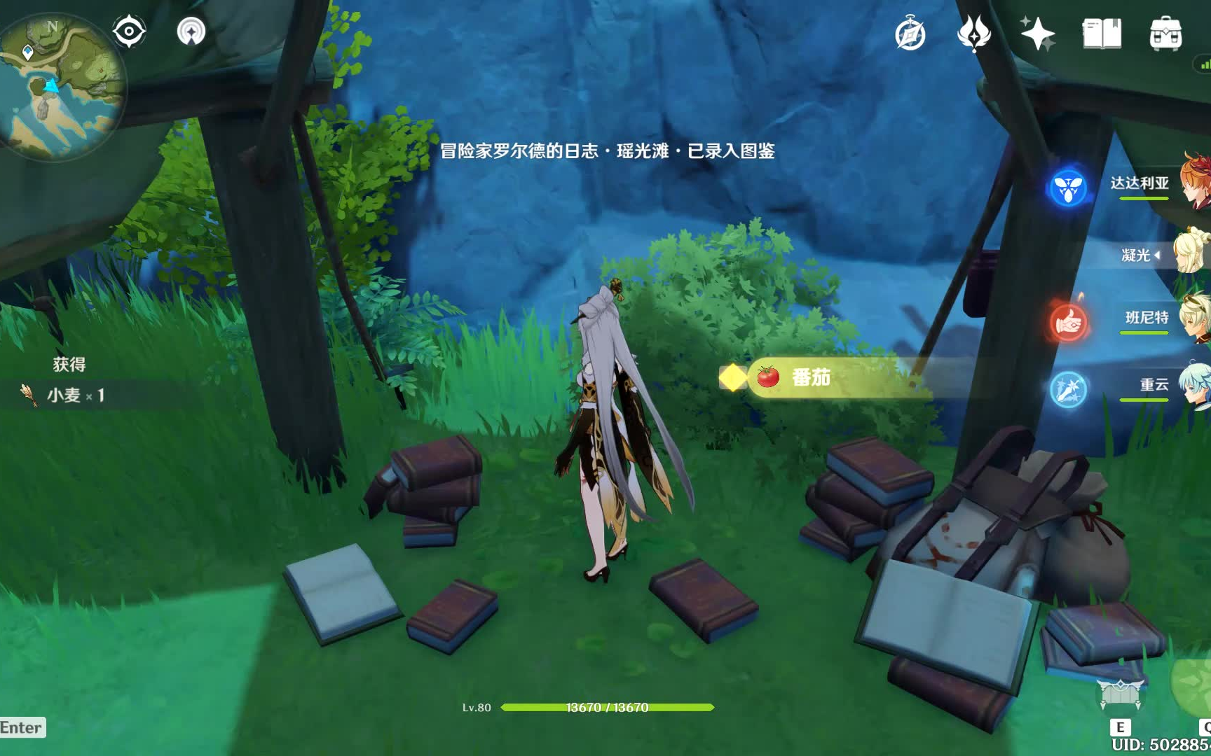 【原神】冒险家罗德尔的日志—瑶光滩、庆云顶、清虚浦