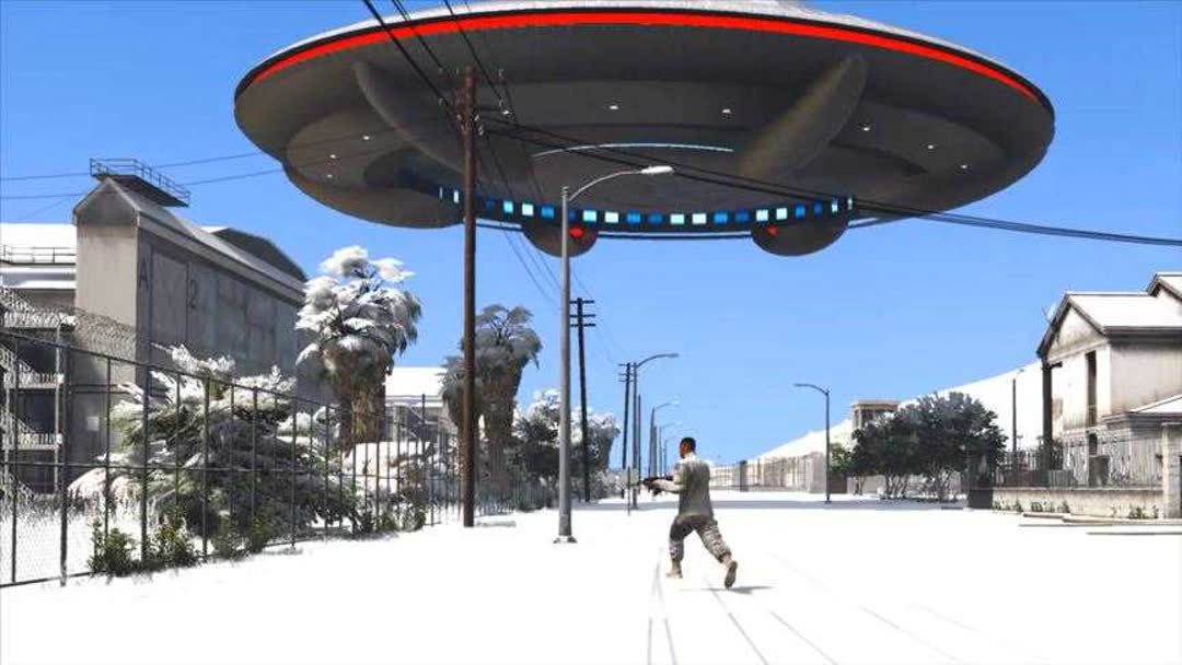 模拟飞行-UFO飞碟袭击美国军事基地