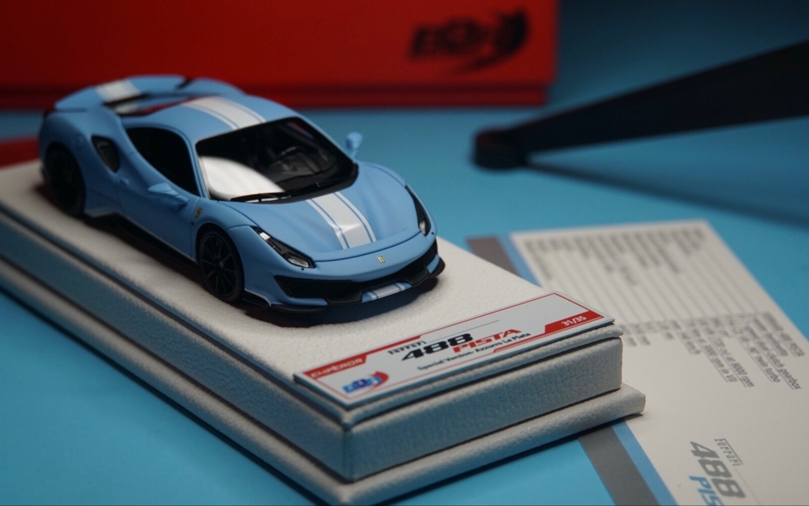 【汽车模型】BBR 1-43 法拉利 Monza SP2 红色 - 001 - 【汽车模型】...