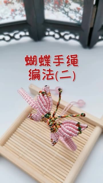 第2集|蝴蝶手绳编法(二)