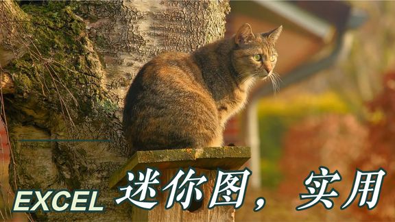 Excel基础知识(44):初识单元格中的迷你图