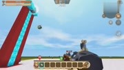 迷你世界原创篮球比赛,作者把篮架颜色弄混乱