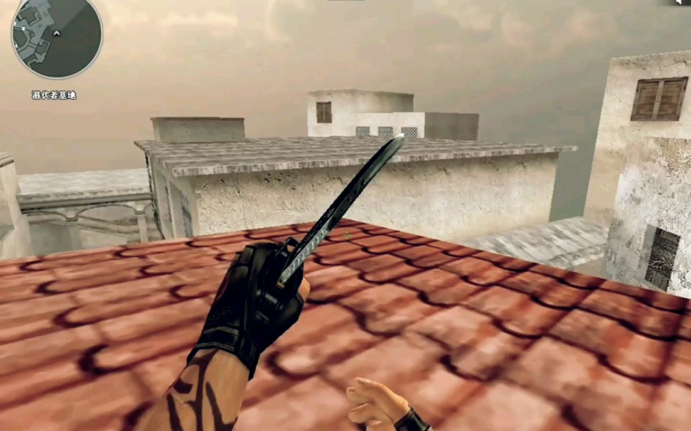 cfbug-沙漠灰TD上房跑图嘴对嘴教程Bug。