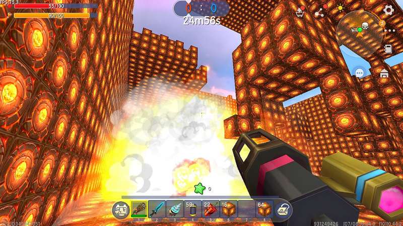 迷你世界:火箭筒大战,我的火箭筒是假的?