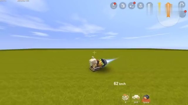 迷你世界飞龙解说:老年代步车的制作教程,这车太帅了