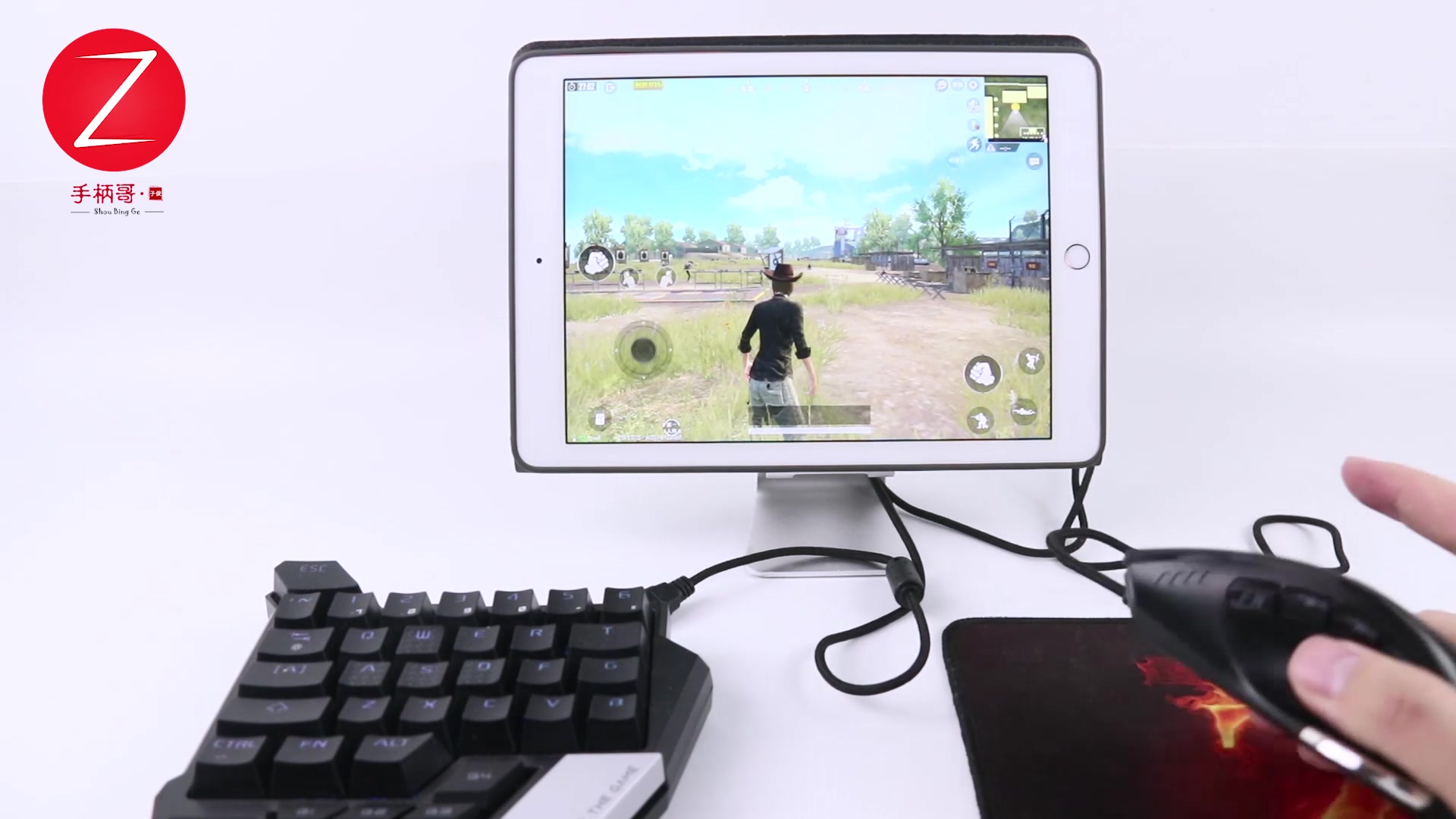 手柄哥刺激战场魔域男爵名刀压枪宏鼠标 快手主播都在用的压枪鼠标